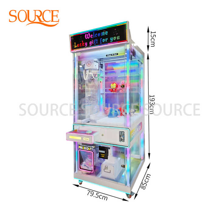 Source Wholesale Coin Operated Machine Fun Claw Machine Electric Crane ...