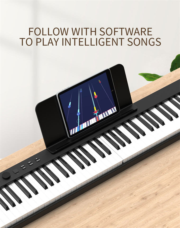 Portable Piano Studio Midi Keyboard - 88 Keys Digital Piano