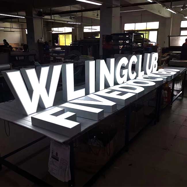 Custom 3D Letter Signs - Brighten Your Business Space