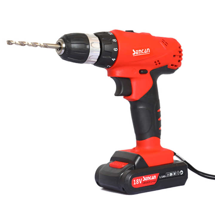 SENCAN 2 Mechanism Variable Speed Cordless 18V Li-Ion Drill