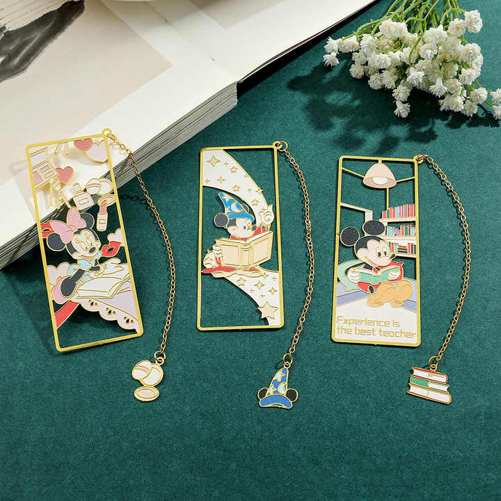 Cute Cartoon Bookmarks Creative Anime Mouse Learning Bookmarks for ...