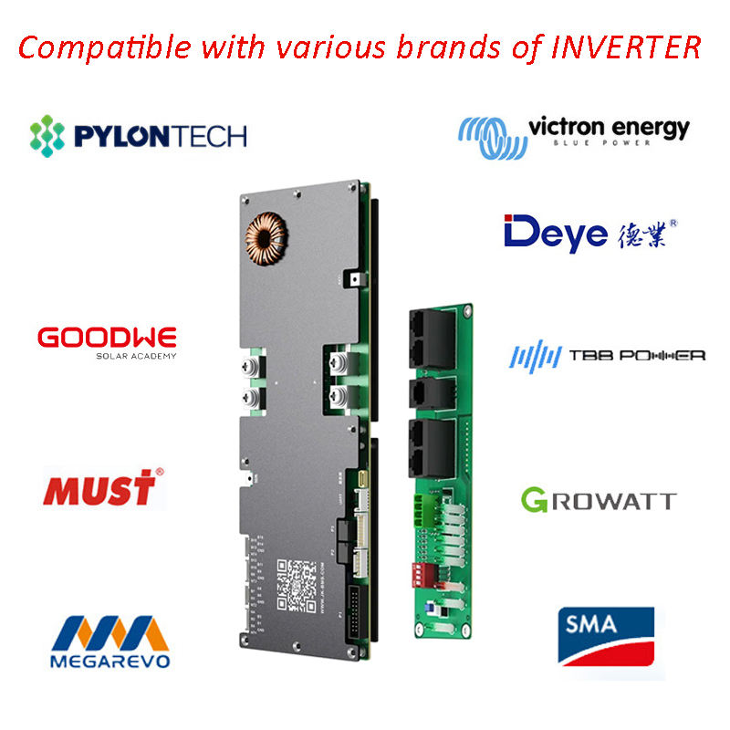 JK Smart BMS Inverter Solar Energy Storage Battery Charging PB1A16S15P ...