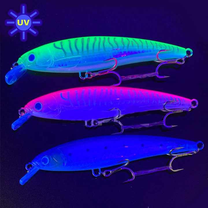 Hot Sale 140mm/41g Sea Fishing Lure Floating UV Effect Trolling Surfing ...