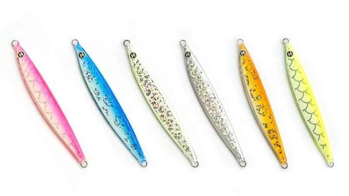 NEW 7g 10g 15g 20g 30g 40g 60g Slow Jigging Lures Isca Metal Jig Luminous DUO Iron Plate Sinking ...