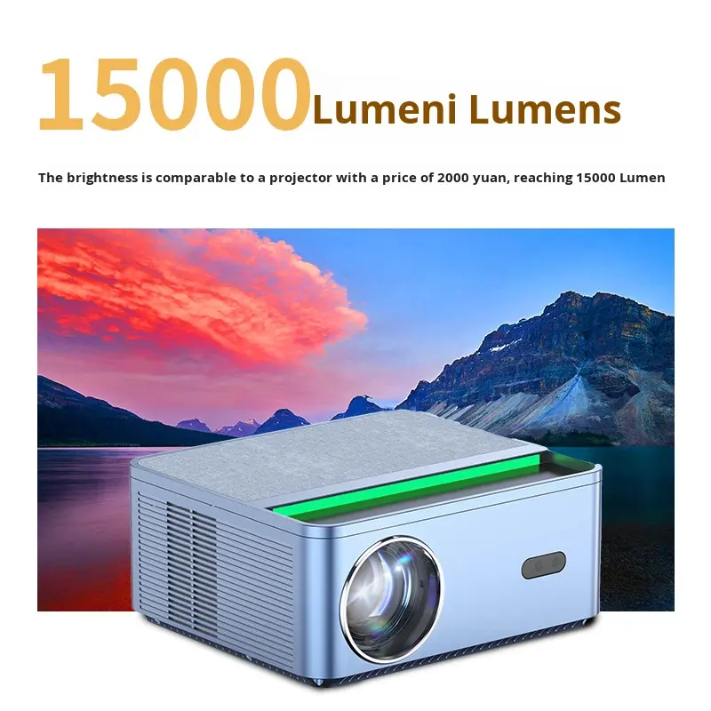 Conference Portable 1080P HD CRT Projector Home Wireless Android Home ...
