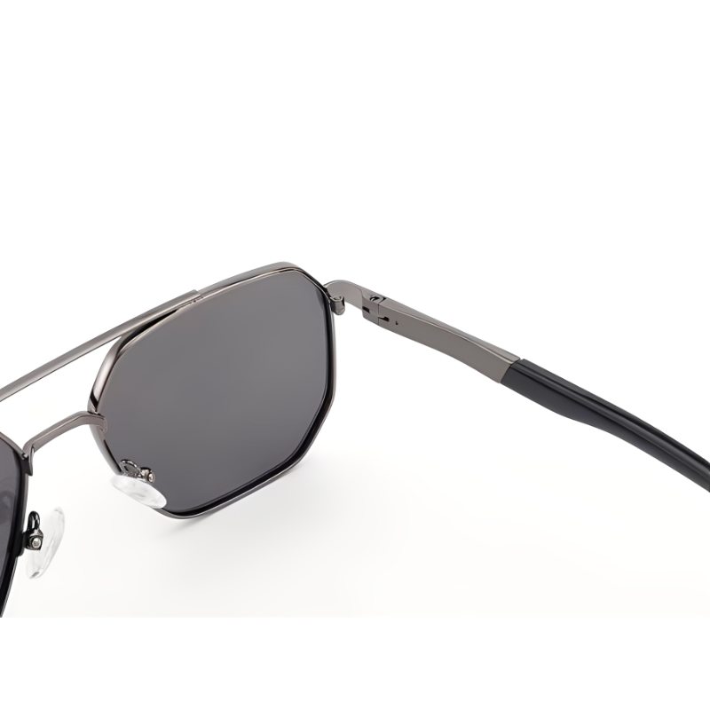 Double-bar Glasses for Travel and Outings, TAC Lenses, UV-protective ...