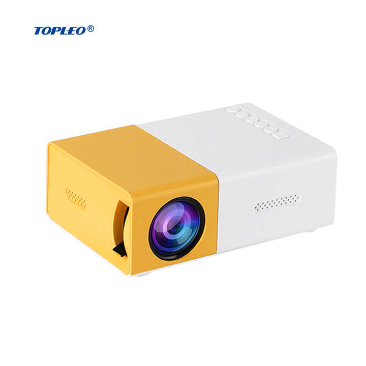 Topleo 720p Portable Projector - Wireless Mirroring & 1080p Support