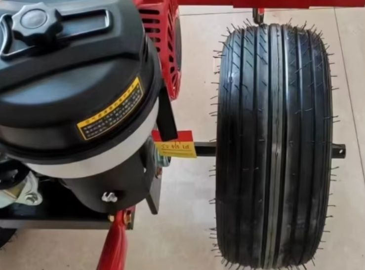 Precision Double Row Small Corn Planter Hand Push Gasoline Sorghum ...