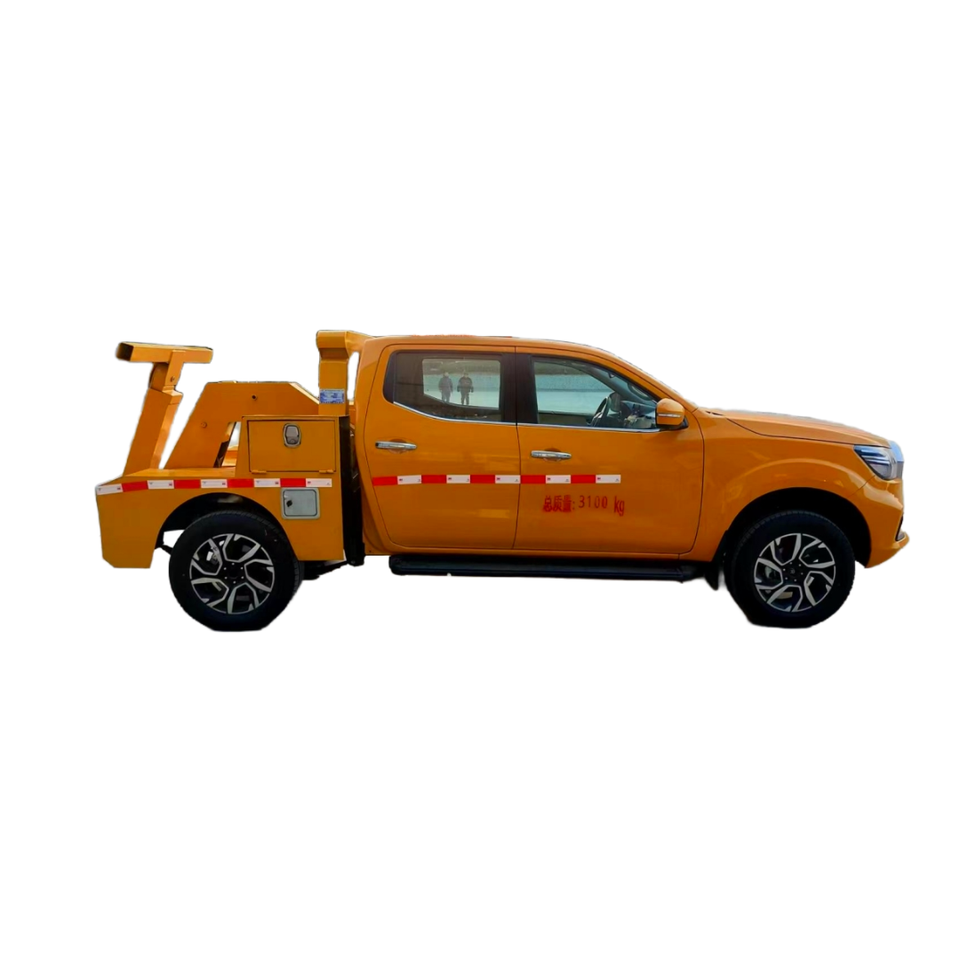 Small Towing Truck 2 Tons Foton Pickup 4x4 Wrecker for Sale