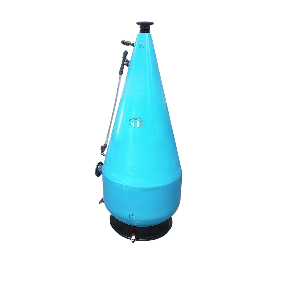 Corrosion Resistant Fiberglass Oxygen Cone for RAS System Aquaculture ...