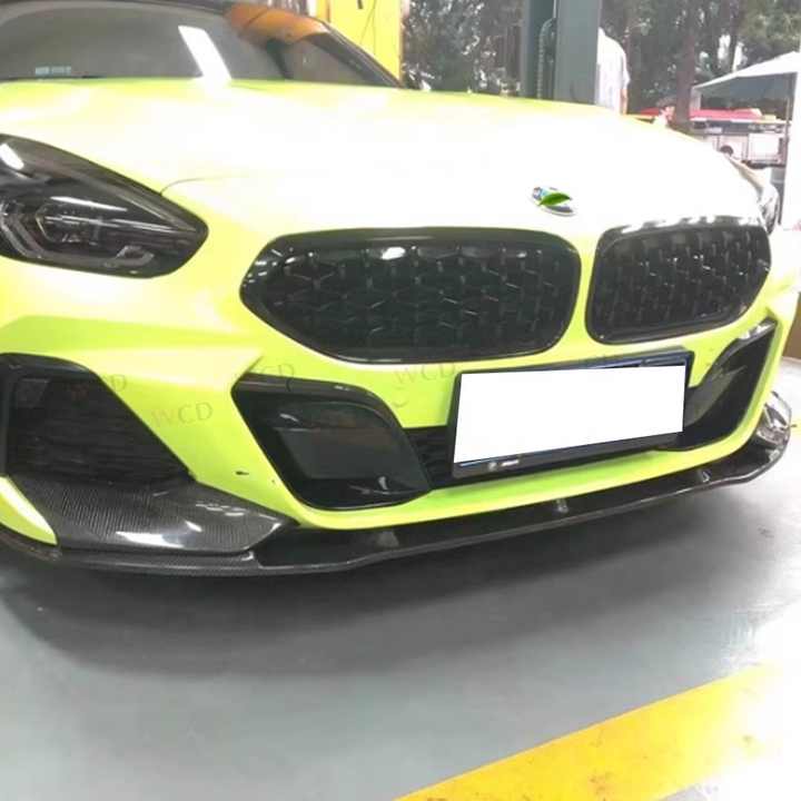 G29 Carbon Fiber Front Bumper Lip for BMW Z4 G29 M Sport 2019+ Front ...
