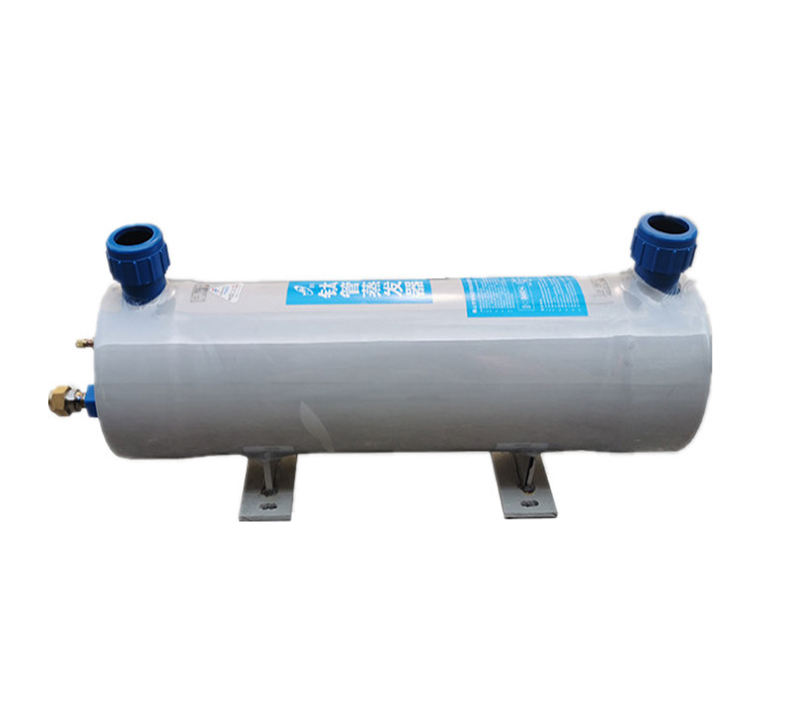 Titanium Coil Heat Exchanger PVC Shell Swimming Pool Heat Pump Heater ...
