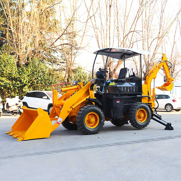 High Speed Earth Moving Machinery - 2 Ton Backhoe Loader