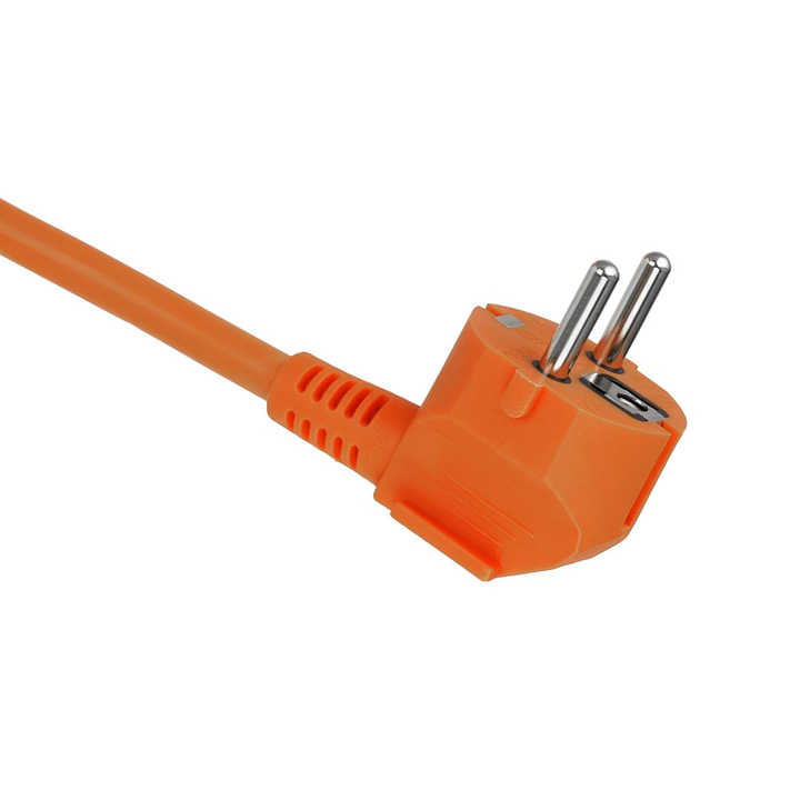 European Power Cord 2pin Plug Extension Cable H05VV-F 1.5mm² Electrical ...