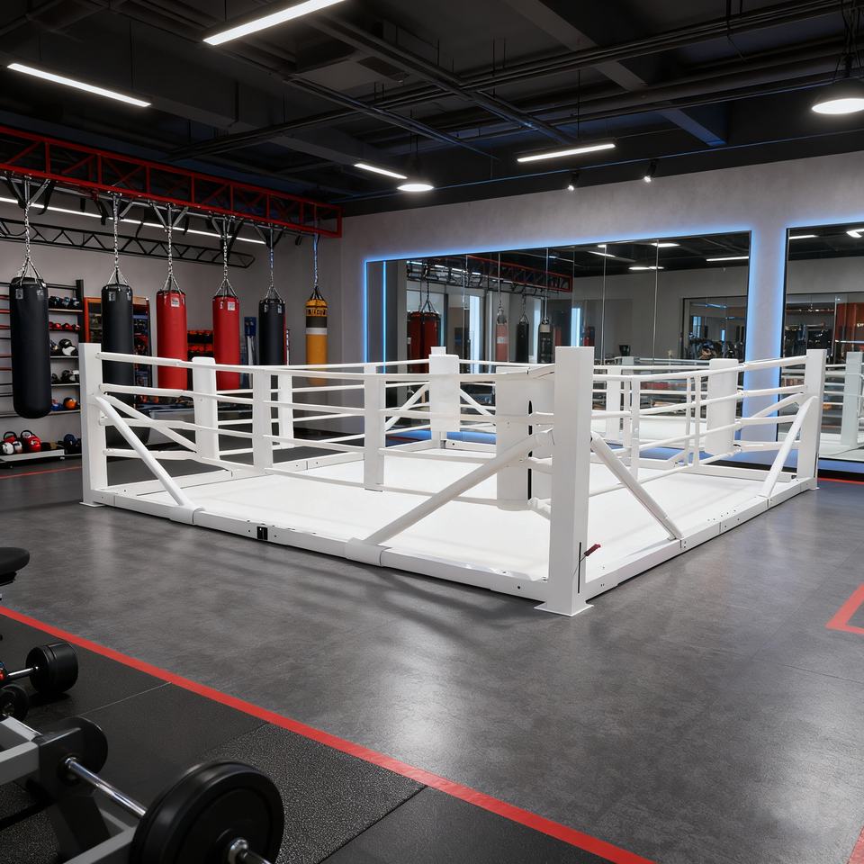 2025 Foldable Square Floor Boxing Ring 10-Year Warranty Stainless Steel ...