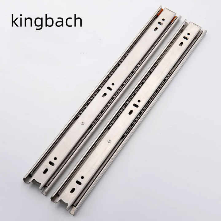 Modern Full Extension Telescopic Drawer Slider Soft Close Channel Slide ...