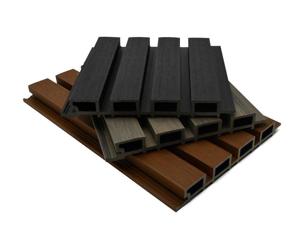 Texture WPC Strip Wall Panel Hot Sale Interior Decorative Outdoor ...