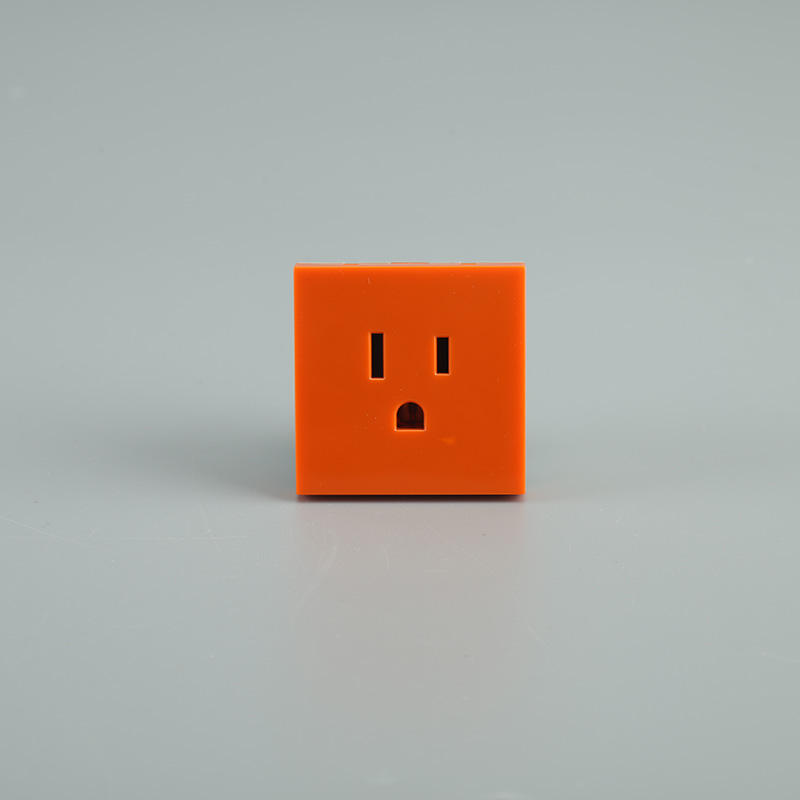U-15A 125V Orange US Wall Socket 3 Outlets Dust-proof IP65 Commercial ...