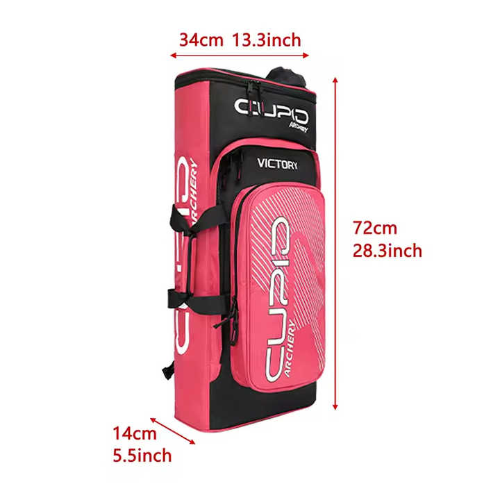Recurve Bow Bag Large Capacity Archery Shoulder Backpack Outdoor ...