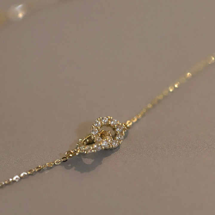 Exquisite 14K Gold Plated S925 Sterling Silver Necklace