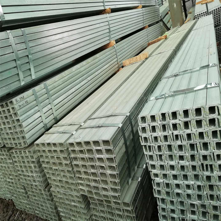 Hot Dipped Galvanised C Channel Steel 100x50mm OEM/ODM | Wholesale
