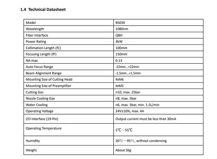 BS03K-CAT-3D 4000W Laser Cutting Head Raytools| Alibaba.com