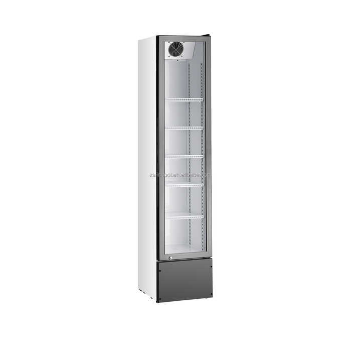 Slim Display Freezer - Perfect for Ice Cream & More
