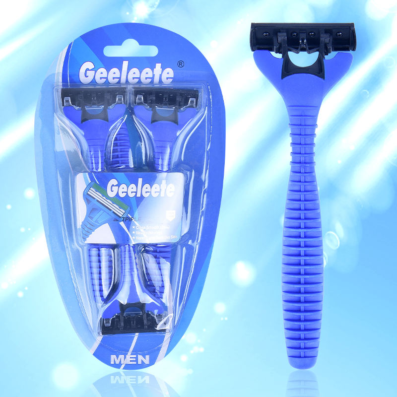 Disposable Triple Blades Swedish Stainless Steel Blades Razor Set Men ...