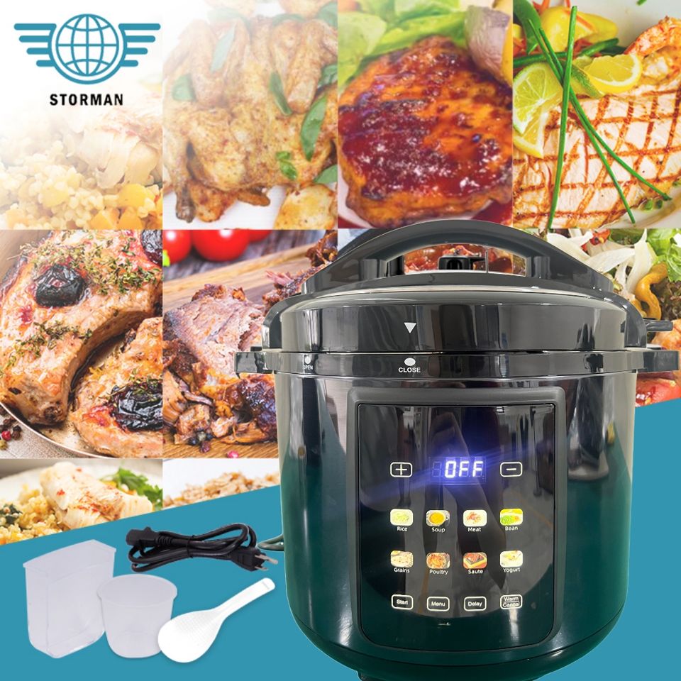 8-in-1 Multifunctional 6L 1000W 220V Glossy Home Appliance Electric ...