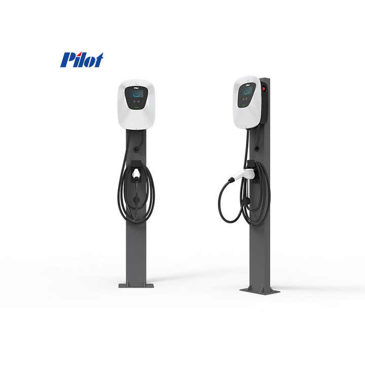Pilot EV Charger Single Phase 7kw 32A EV Charging Station for Electric ...