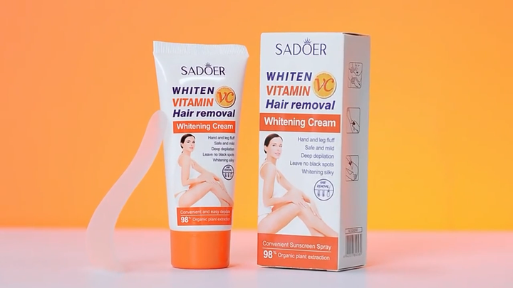 BIOAQUA Aloe Vera Painless Hair Removal Cream for All Skin Types - Fast ...