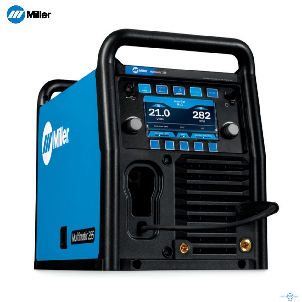 The Miller Multimatic 255 Welding Machine Supports MIG DC TIG Manual ...