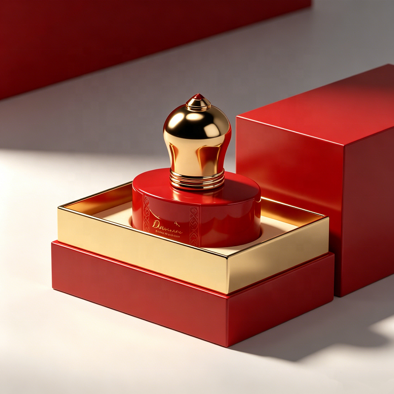 Matte Red Color Perfume Bottle 30ml 50ml Luxury Premium Fragrance ...