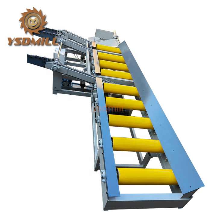 Woodworking Board Output Roller Conveyor System for Logs