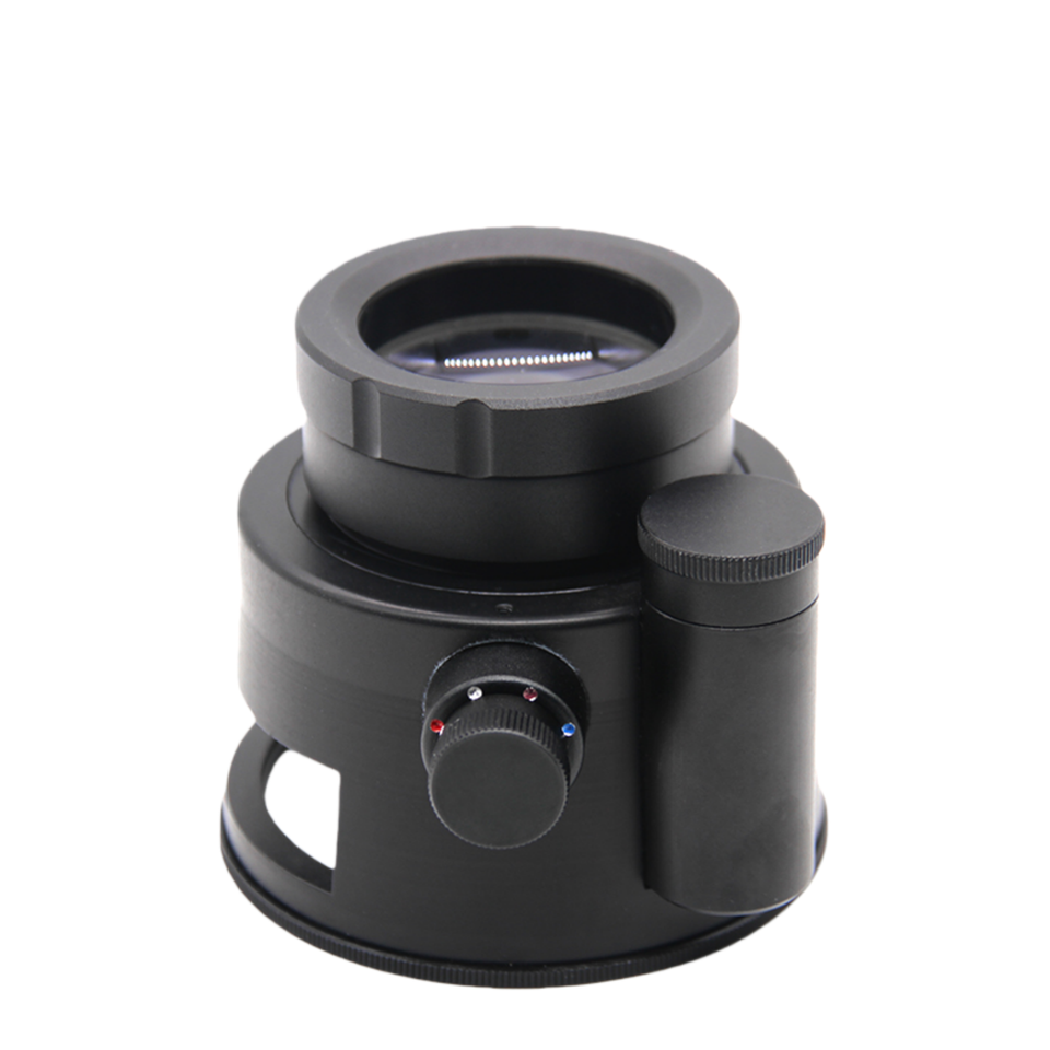 E004 Fingerprint Magnifier with LED light and measurement function ...