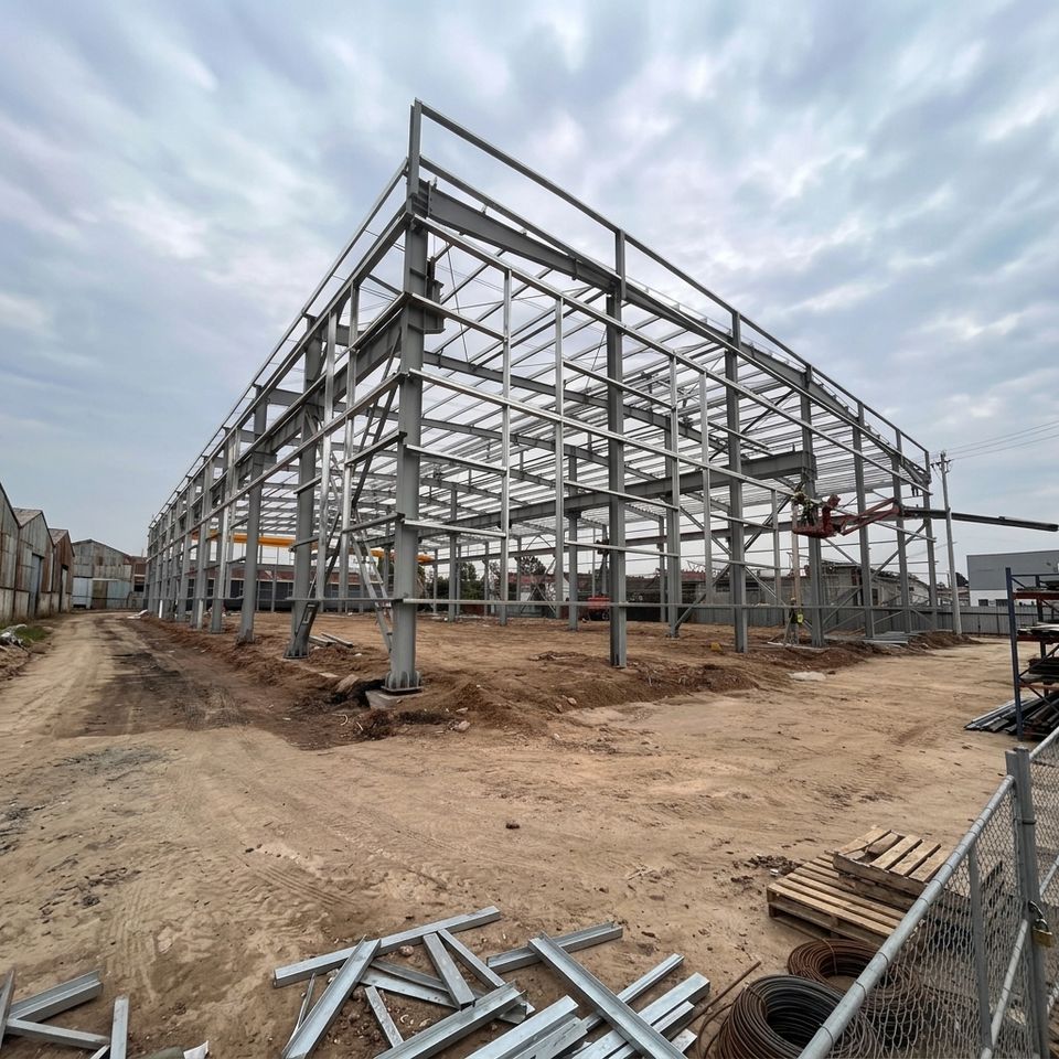 Prefab Steel Structure Warehouse with Integrated ODM Solutions for ...