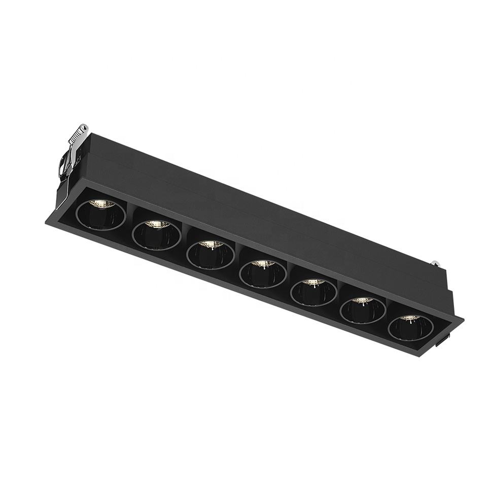 Interior Design Linear Grille Lamp for Hotel Restaurant Project General ...