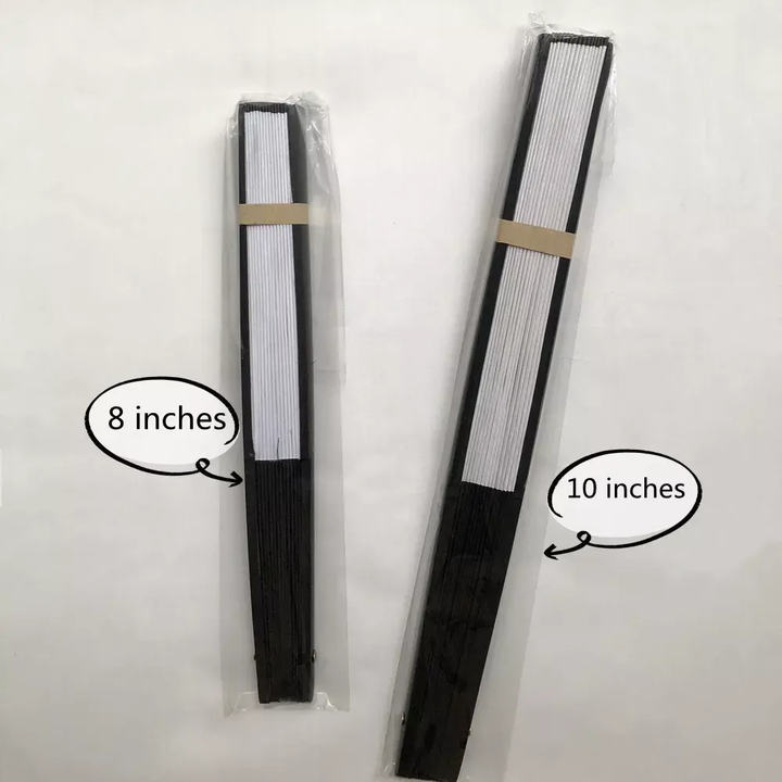 Sublimation Blanks Folded Polyester Bamboo Fans - Clacking Fans