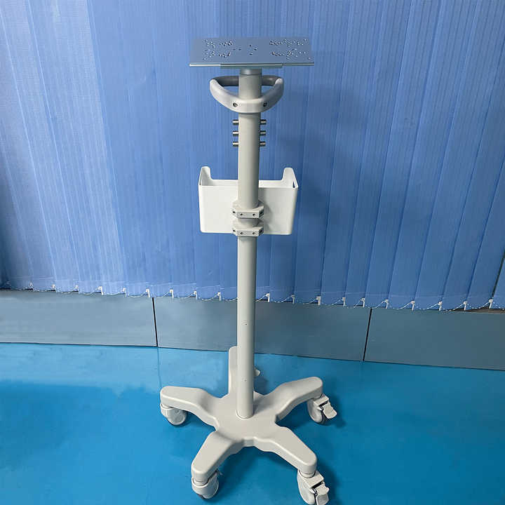Height Grade ECG Rolling Stand - Medical Monitor Trolley
