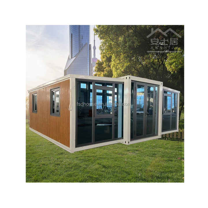 15ft 20ft 40ft Steel Expandable Container House 3 Bedroom Mobile ...