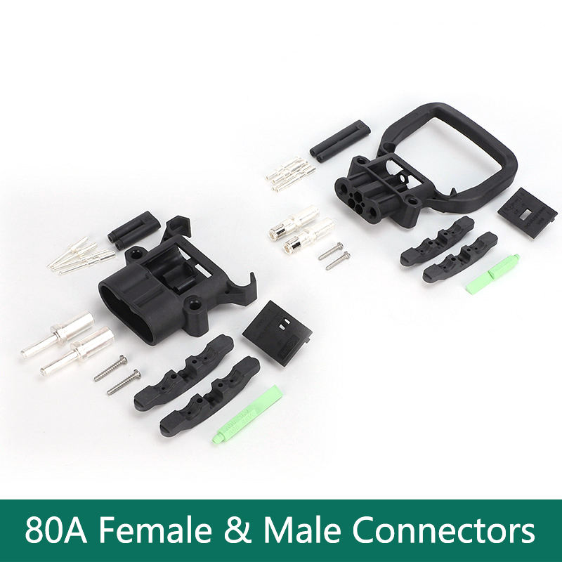 80A 150V Waterproof High Current Connector Power Supply Assembly Custom ...