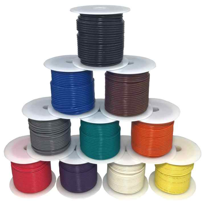 GXL 60 Volts 100ft Automotive Stranded Hook up Wire - ADS