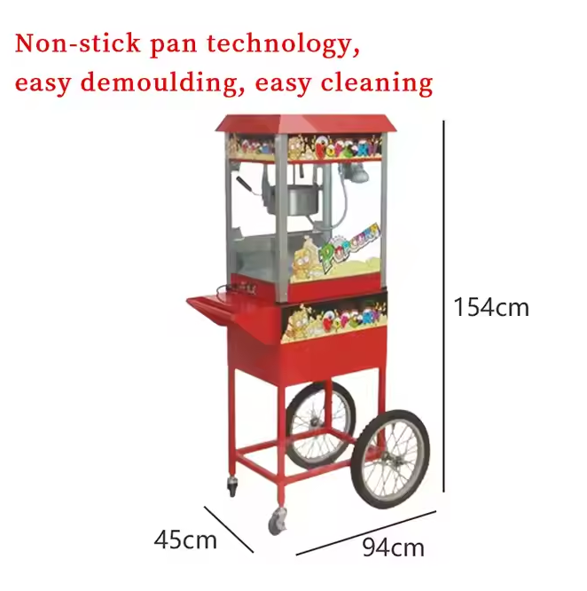 Wholesale Price Electric Pop Corn Making Machine Commercial Movie ...