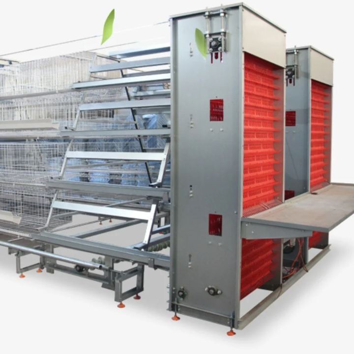 Poultry Automatic Farm Equipment Egg Collection System 4000 Eggs Fully ...