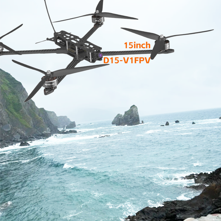 D15-V1 Heavy Lift FPV Drone - 6kg Payload for Commercial Use