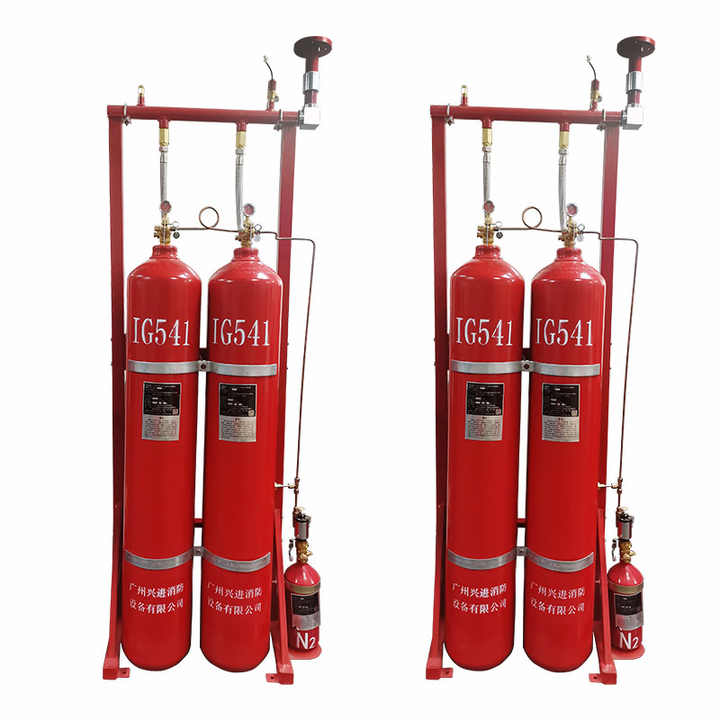 Inergen 80L IG541 Inert Gas Fire Suppression System