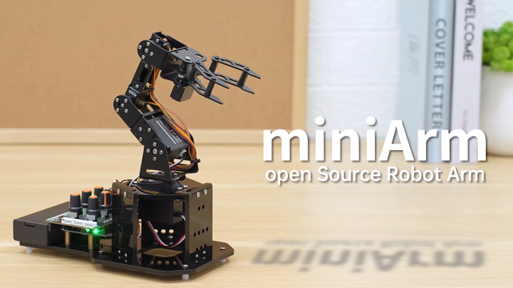 miniArm Open Source AI Robotic Arm Support Sensor Expansion, Arduino ... miniArm Open Source AI Robotic Arm Support Sensor Expansion, Arduino ...
