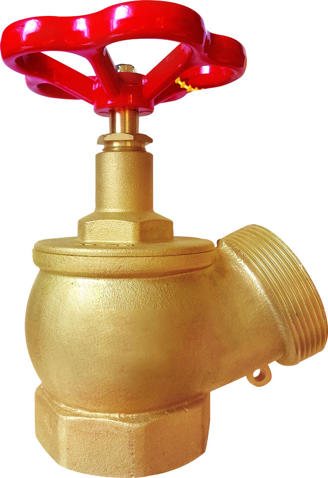 Fire Hydrant Fire Landing Valve Brass Stop Valve for Fire Protection ...