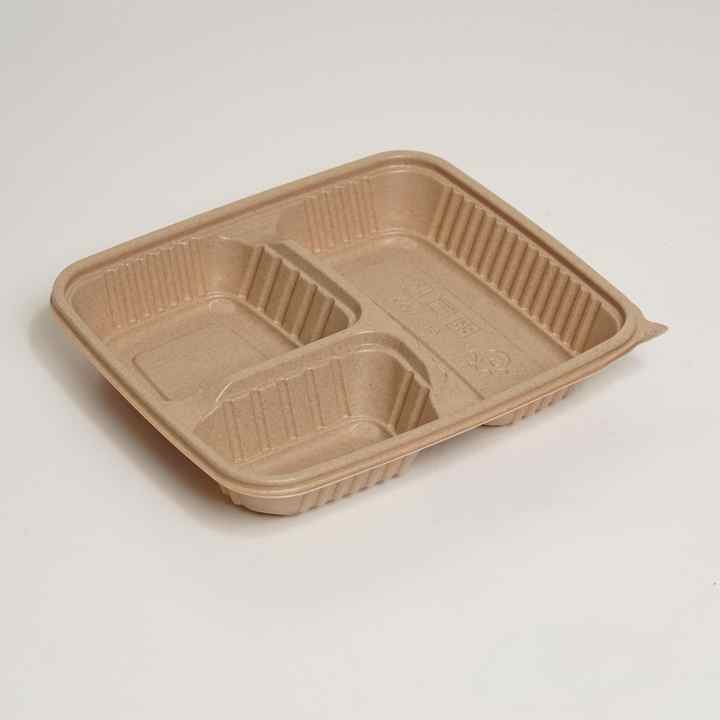 Biodegradable Rice Husk Fiber Disposable Tableware Includes Lunch Boxes ...