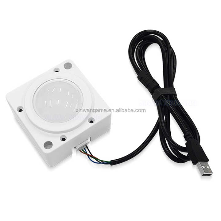 2 Inch Trackball Track Ball With Joystick Button Controller USB Board ...